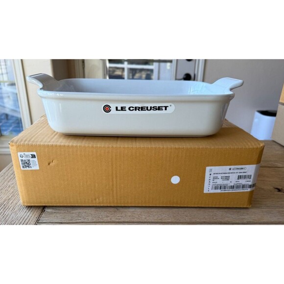 Le Creuset | Kitchen | Le Creuset Stoneware Heritage Rectangular Dish ...